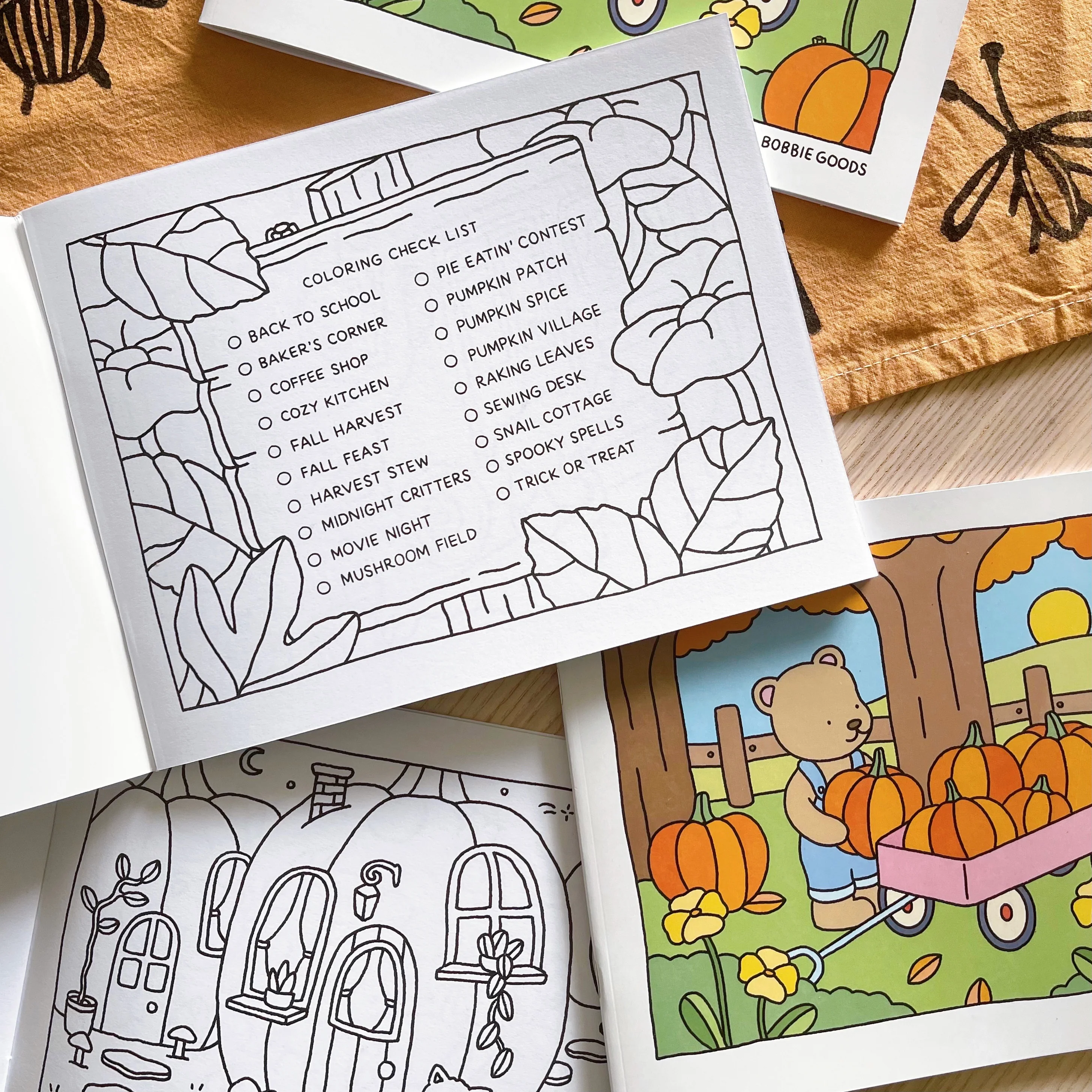 Fall Coloring Book '21 - Bobbie Goods